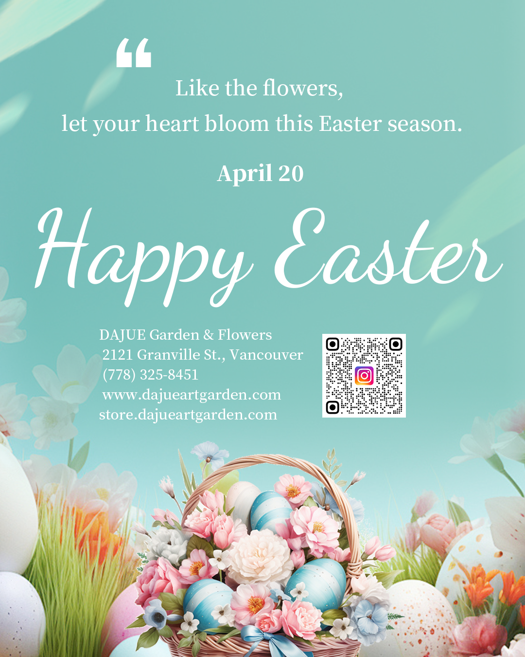 Easter Bloom & Bond Workshop
